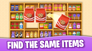 Goods Sort: Matching Items by Shelves (by Luchshie igry): Play Online ...