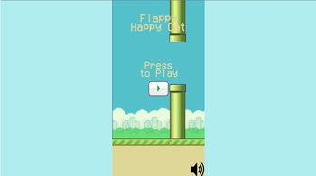 Flappy Happy Cat (დან 3xp): ითამაშეთ ონლაინ უფასოდ Playhop