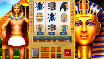 Pharaoh Slots Machine (by Gaming Entertainment): Play Online For Free ...