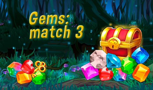Gems: match 3 (by Megalanthus): Play Online For Free On Playhop