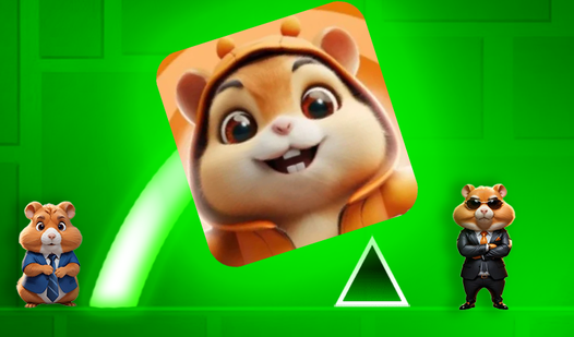 Geometry Dash Hamster Kombat (by Igry Chipsov): Play Online For Free On ...