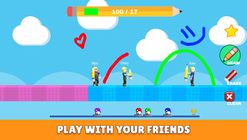 Obby online with friends: Draw and Jump! (by Eccentric): Play Online ...