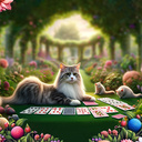 Cat's Solitaire (by Fluffy Pixels): Play Online For Free On Playhop