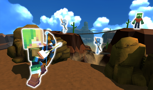 Noob Archer Craft Blocky vs Blocks Monsters (by Awesome): Play Online For Free On Playhop