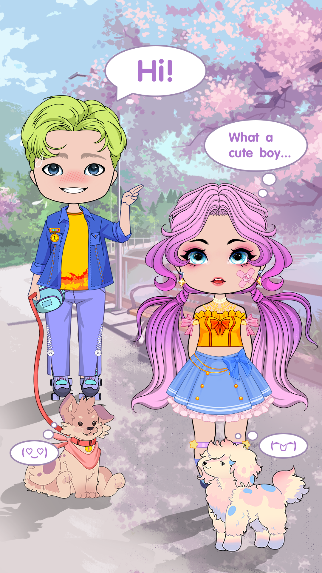 Chibi Dolls Chibi Dolls (by Igry Dlja Devochek): Play Online For Free