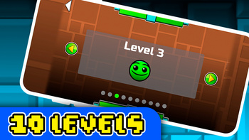 Geometry Dash: Cube 2.2 (by New Place): Play Online For Free On Playhop