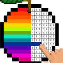 Color pixel: coloring (von OlyaPro): Spiele kostenlos online auf Playhop