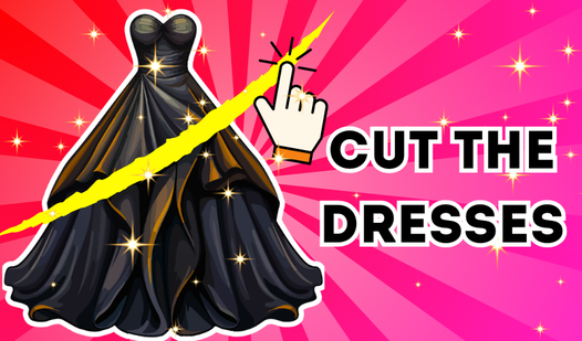Cut the dresses (โดย Printsip Games):เล่นออนไลน์ฟรีบน Playhop