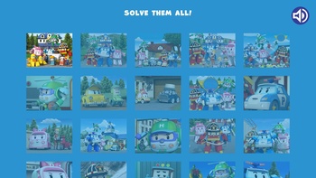 Robocar Poli - wonder puzzle (by UnderConstructionGames): Play Online ...