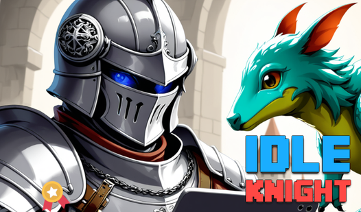 IDLE Knight (โดย Drone Games):เล่นออนไลน์ฟรีบน Playhop