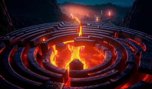 Lava maze (โดย CHEZZA):เล่นออนไลน์ฟรีบน Playhop