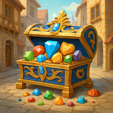 Merge diamonds: A world of treasures! (by Kotik Kodit): Play Online For ...