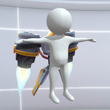 Stickman Jetpack （MirraGames開発）: Playhopで無料でオンラインプレイ