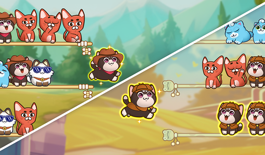 Kitten Sort Puzzle: Cute Pet Game (by Gladefx): Play Online For Free On ...