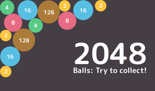 2048 Balls: Try to collect! (by LongStar): Play Online For Free On Playhop
