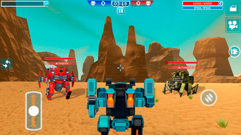 Blocky Cars: Car Battle (by MirraGames): Play Online For Free On Playhop