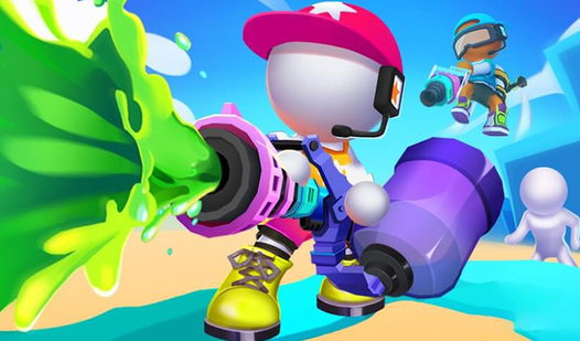 Paint Warrior : Color Shooting Game (per Gladefx): Juega Gratis Online ...