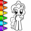 Pony Coloring: Games for Girls: Play Online For Free On Playhop