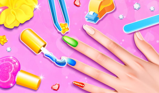 Manicure: Nail Salon Game for Little Girls （由 WebGames):网上免费玩 Playhop