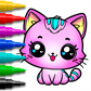 Cat Coloring Game (by Girls Games Puzzles): Play Online For Free On Playhop