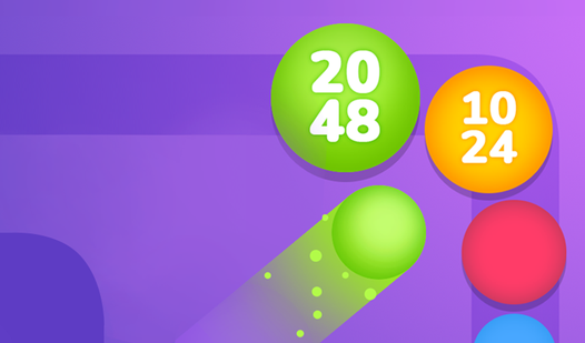 Zuma 2048: balls and numbers （由 Wooden Toys):网上免费玩 Playhop