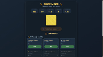 BLOCK MINER: 在 Playhop 上免费在线畅玩