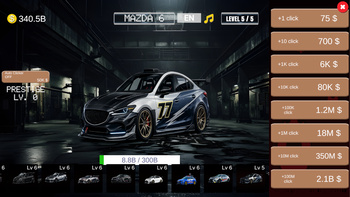 Car Evolution Clicker: Play Online For Free On Playhop