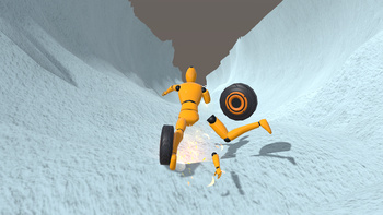 Ragdoll Racing: Extreme Downhill! (על ידי Eccentric): לשחק באינטרנט ...