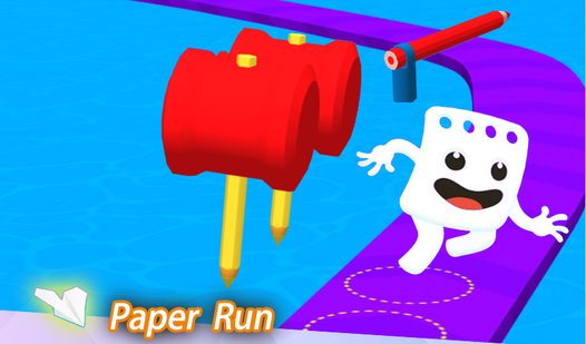 Paper Run (от Cocos Labs): Играть Онлайн Бесплатно На Playhop