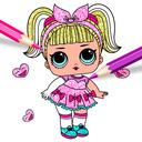Dolls Coloring Game for girls (by Girls Games Puzzles): Play Online For ...