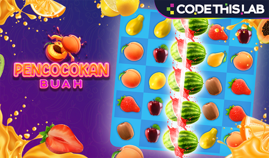 Pencocokan Buah (oleh CodeThisLab): Mainkan Online Secara Gratis Di Playhop