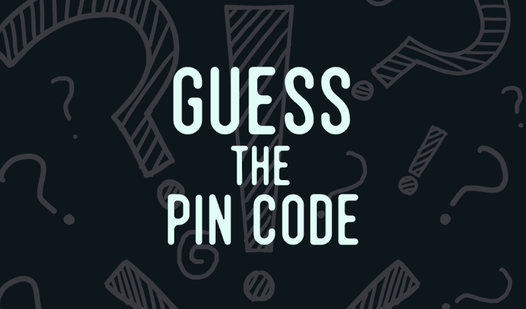 Guess The Pin Code (by Aiymny): Play Online For Free On Playhop