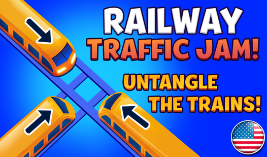 Railway Traffic Jam! Untangle the Trains! (oleh Eccentric): Mainkan ...