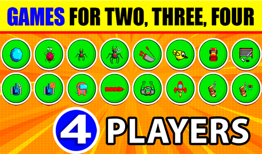 4 players - games for two, three, four (توسط Krutye igrul'ki): بازی ...