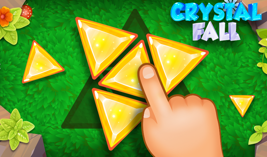Crystal Fall: Juega Gratis Online en Playhop