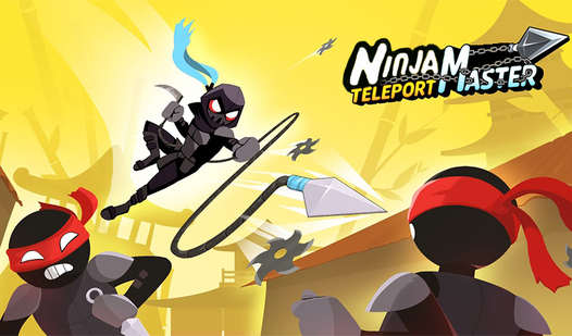 Ninja Teleport Master (โดย FenixLab Games):เล่นออนไลน์ฟรีบน Playhop