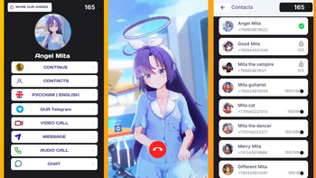 Mita from MiSide calls: Chat-Prank, Live Stream (by Dolzhenko Dev): Play Online For Free On Playhop