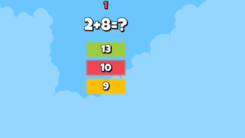 Maths Blitz (โดย Incorporate wolves):เล่นออนไลน์ฟรีบน Playhop