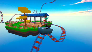 Cart Ride Obby (por MaxDigitArt): Juega Gratis Online en Playhop