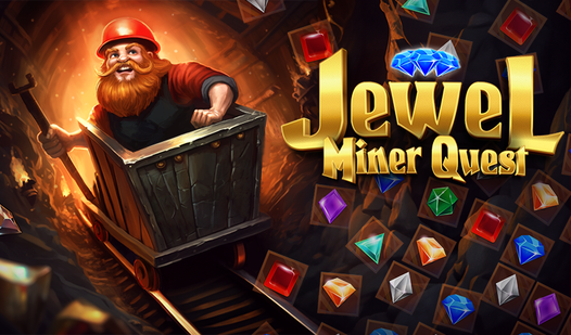 Jewel Miner Quest (โดย Inlogic):เล่นออนไลน์ฟรีบน Playhop