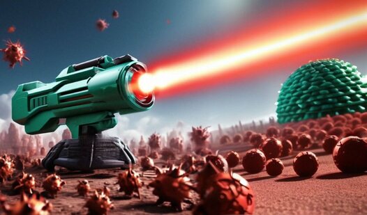 Laser Defense: Virus attack (per urius): Juega Gratis Online en Playhop
