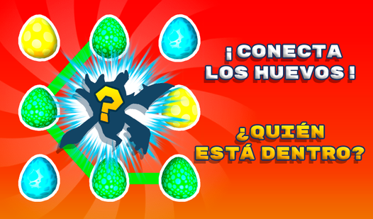 ¡Conecta los huevos! ¿Quién está dentro?: Juega Gratis Online en Playhop