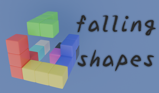 Falling Shapes (โดย Aruturyuu):เล่นออนไลน์ฟรีบน Playhop
