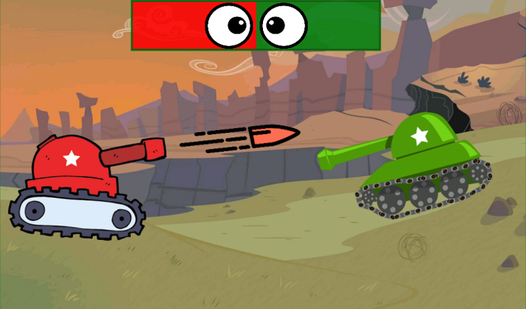 Tank Battle for Two (by NoobRazrab): Play Online For Free On Playhop