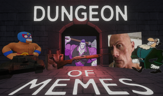 Dungeon of Memes （由 Tasty Ink):网上免费玩 Playhop