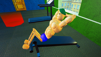 Muscle pumping simulator (by lolkajoin): Play Online For Free On Playhop