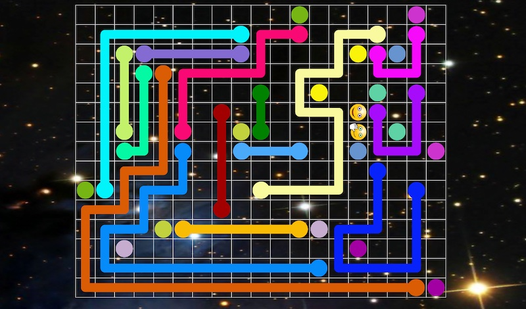 Connect colored lines (by Kunin Nikolaj): Play Online For Free On Playhop