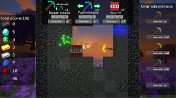 BlockCraft: Falling Pickaxe (by ghostrunner): Play Online For Free On ...