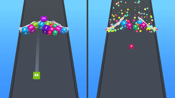 Physics Cubes 1024 3D (by Avlerm): Play Online For Free On Playhop