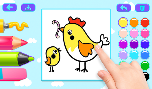 Coloring Book for Toddlers (by Girls Games Puzzles): Play Online For ...